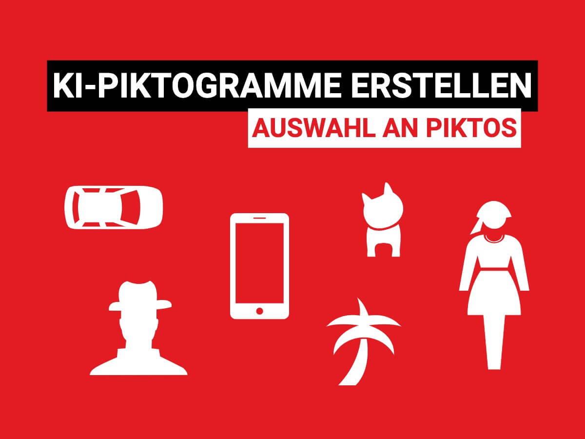 KI-Piktogramme erstellen | 3 + 3 kostenlose Tipps & Tools